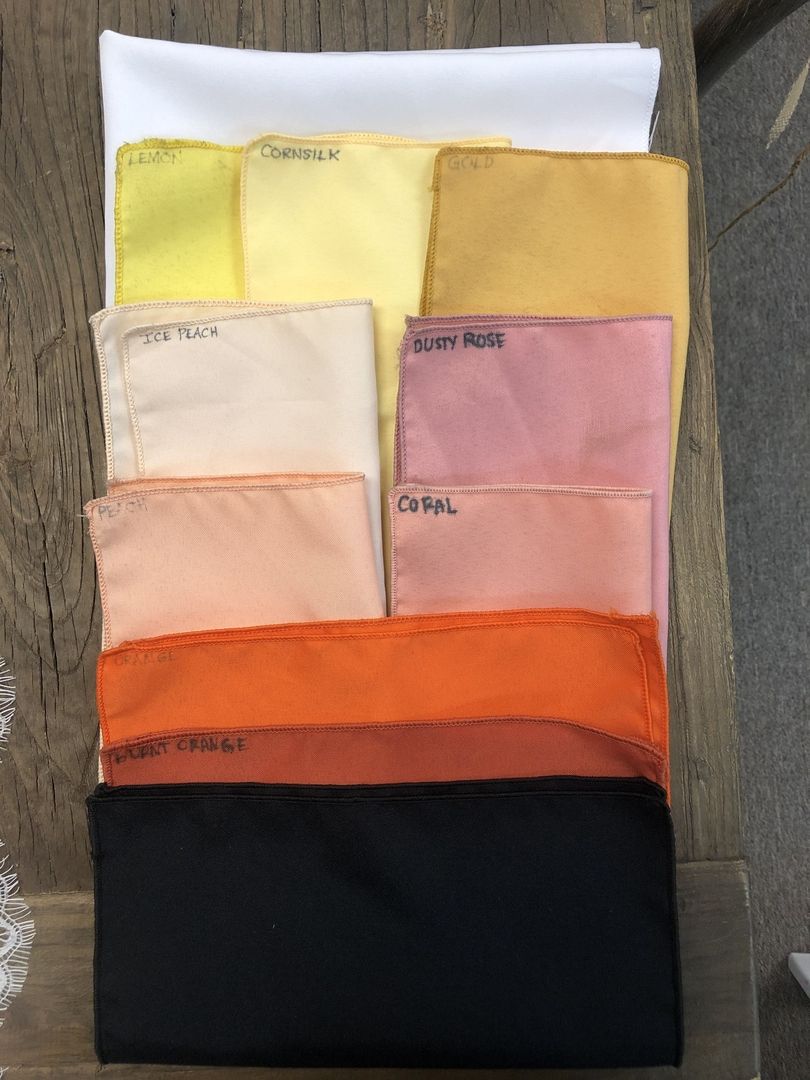 Quality Linens Rental from Party Solutions in Corona, CA